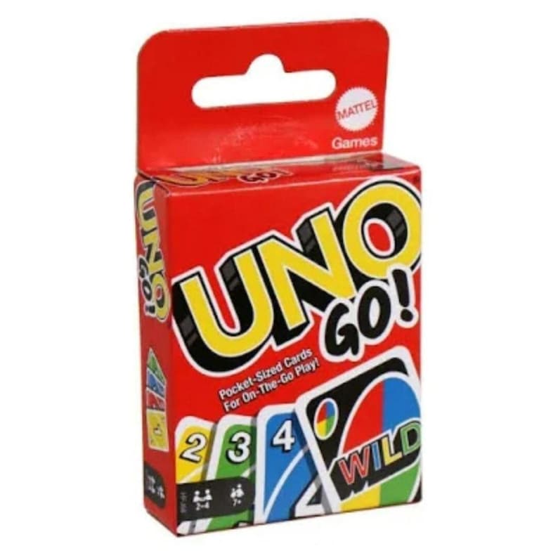 UNO GO Card Game - Etsy