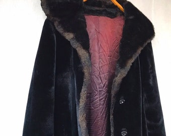 Seal fur coat | Etsy