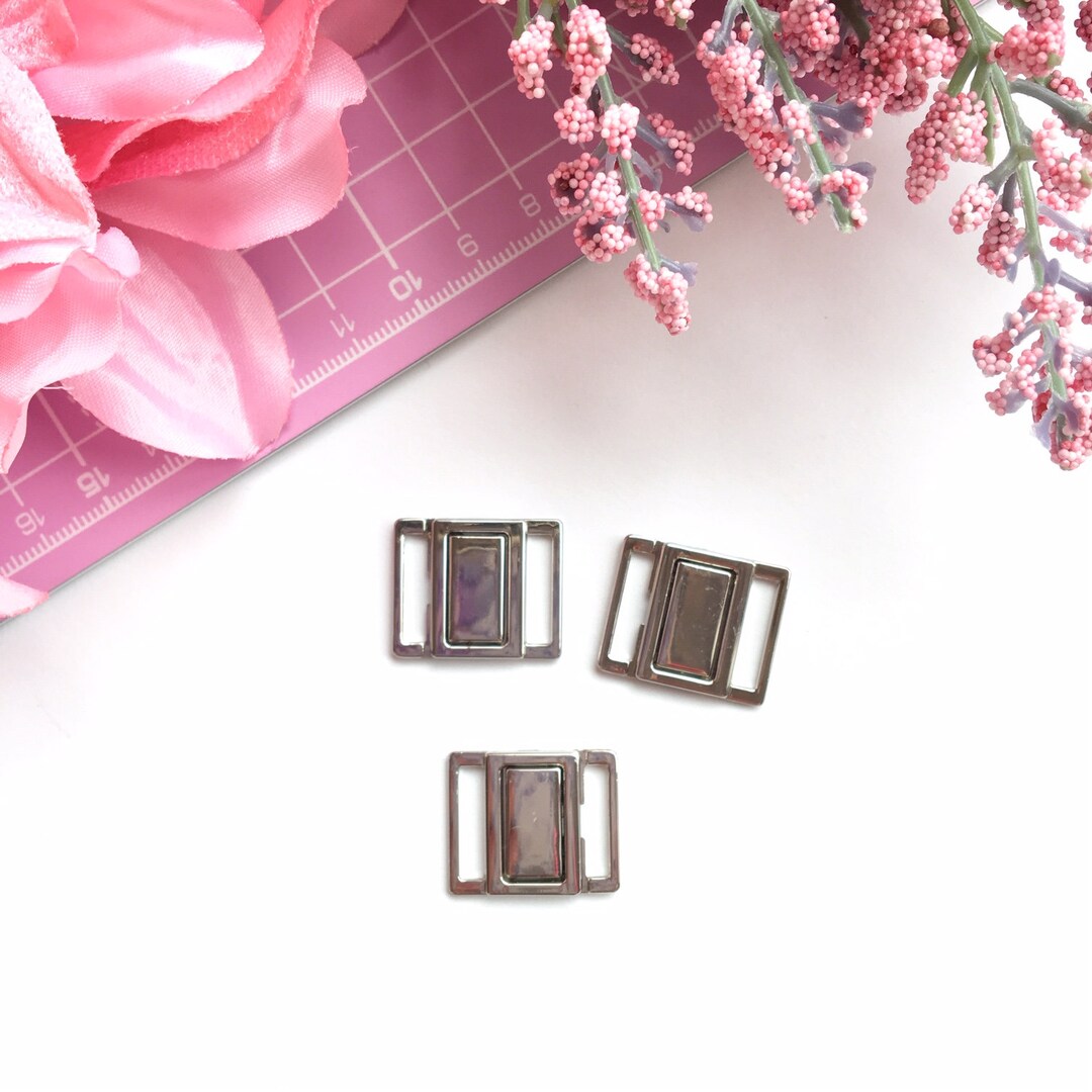 1 Set 0.59 15mm Metal Bikini Clasps Bra Front Closures. - Etsy