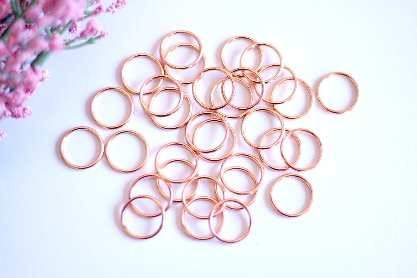 100 Pcs Metal RINGS for Bramaking Bra Strap Camisole Lingerie - Etsy