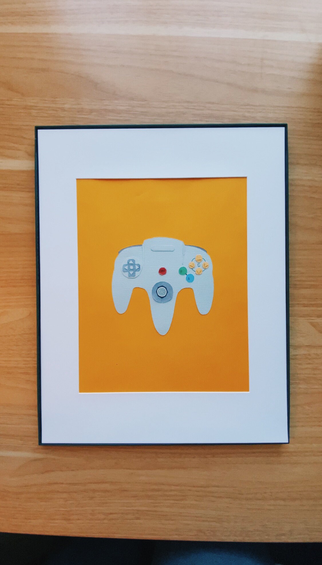 Collage Game Console Art | Gamer Gift Idea | Abstract Paper Art| Gaming ...