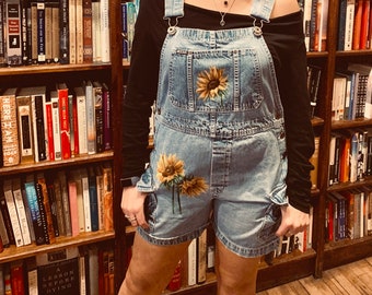 Floral overalls | Etsy