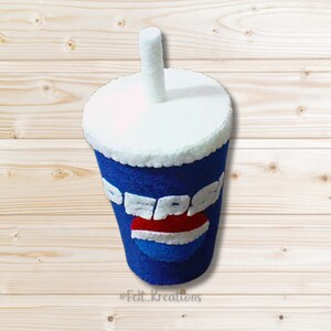 Felt Pattern Felt Movies Pattern Set - Popcorn Cola Chocolate Bar Candy ...