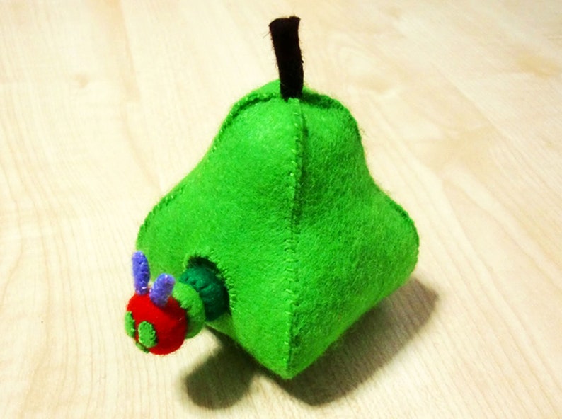 Felt Hungry Caterpillar Felt Pattern Set Felt Fruit Pie Cake - Etsy