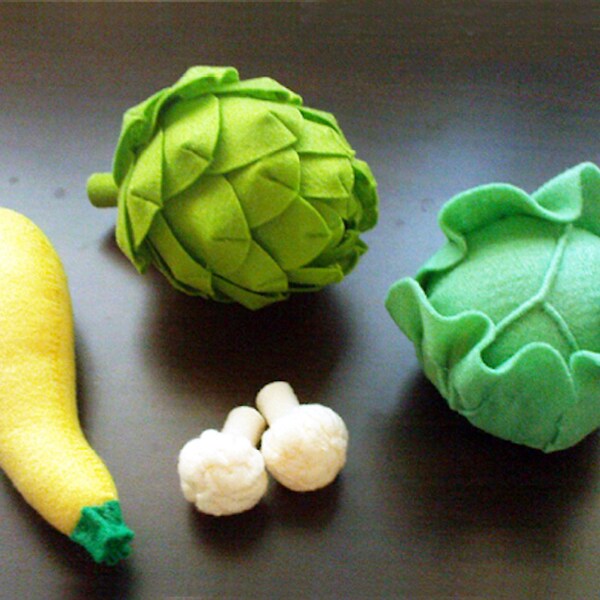 Felt Vegetables - Etsy