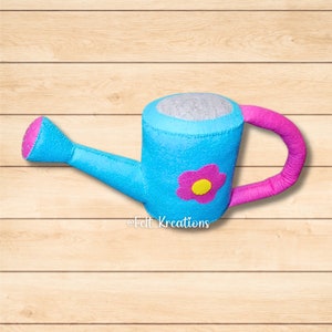 Felt Gardening Set DIY Felt Flower Pot Pattern Tutorial - Felt ...