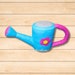 Felt Gardening Set DIY Felt Flower Pot Pattern Tutorial - Felt ...