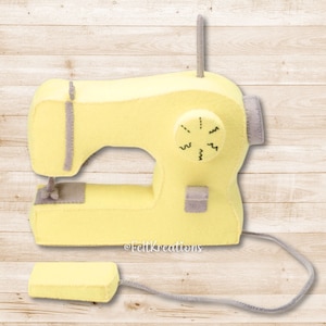 Felt Sewing Machine Pattern Set II - DIY Felt Toy Pattern Little ...