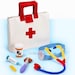 Felt Doctor Toy Pattern Felt Pattern Tutorial Set - Stethoscope Doctor ...