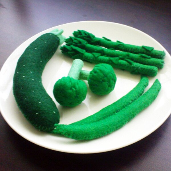 Felt Vegetables - Etsy