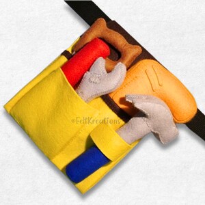 Felt Tools Set II Pattern Tutorial Set - Drill Hammer Saw Wrench Tool ...