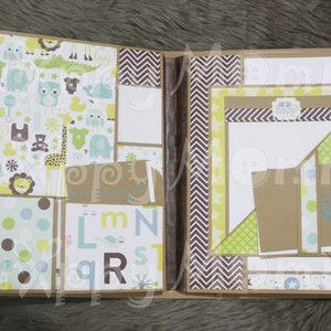 Baby Boy Mini Album PDF Tutorial | Personal Use - Etsy