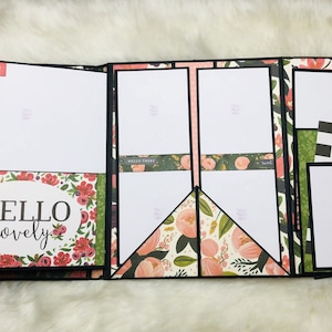 Spring Folio PDF Tutorial - Etsy