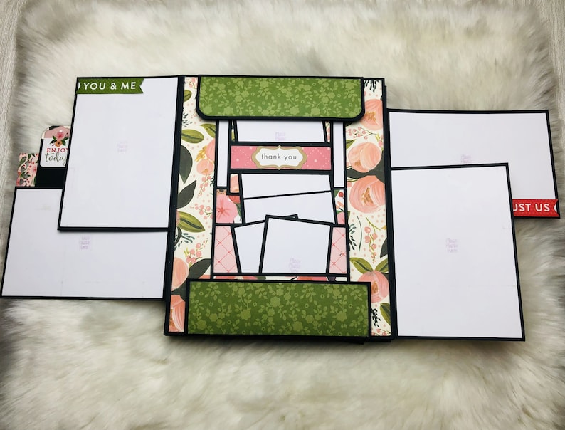 Spring Folio PDF Tutorial - Etsy