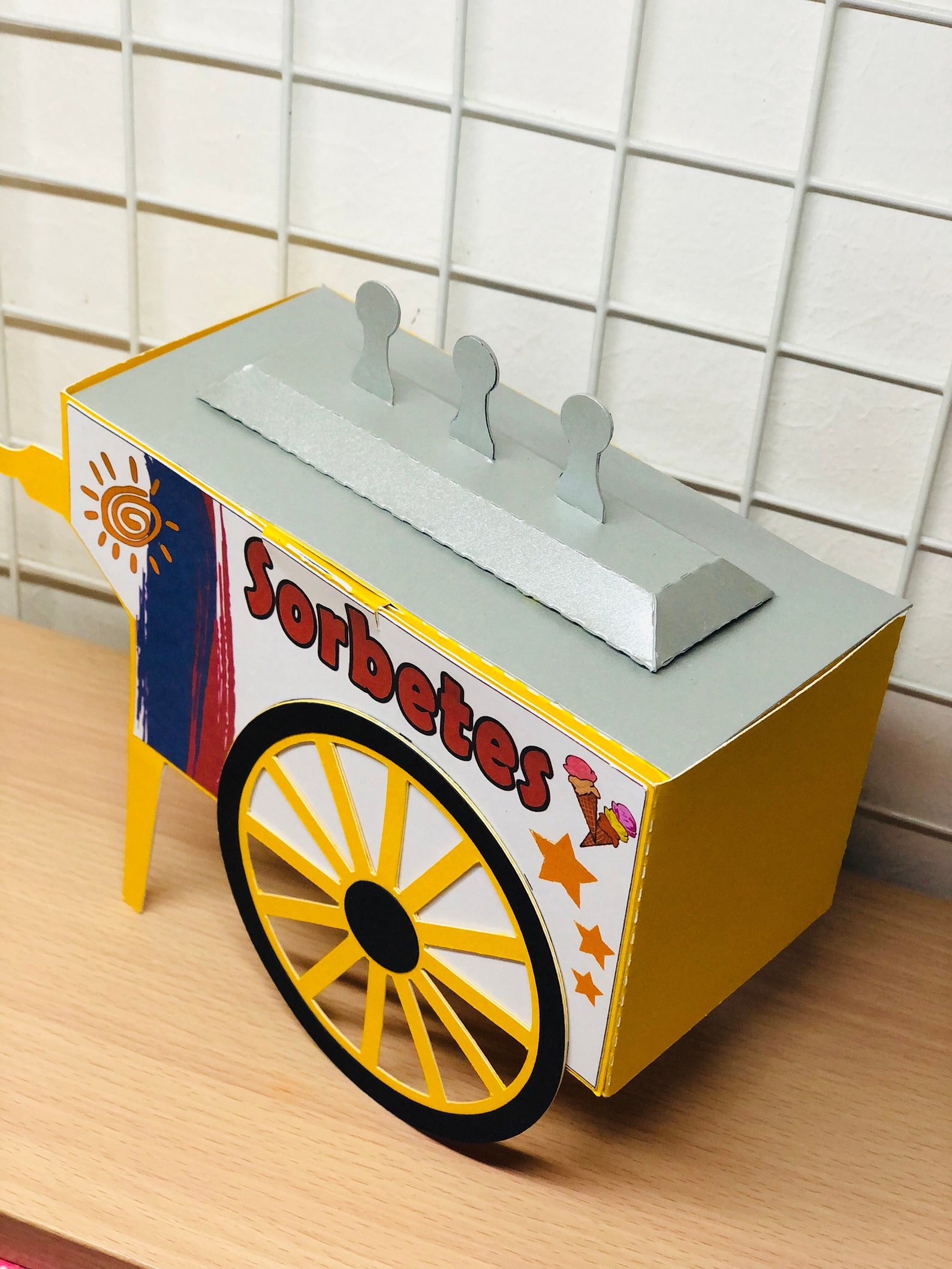 Sorbetes Cart Loot Box Cut File/pattern - Etsy
