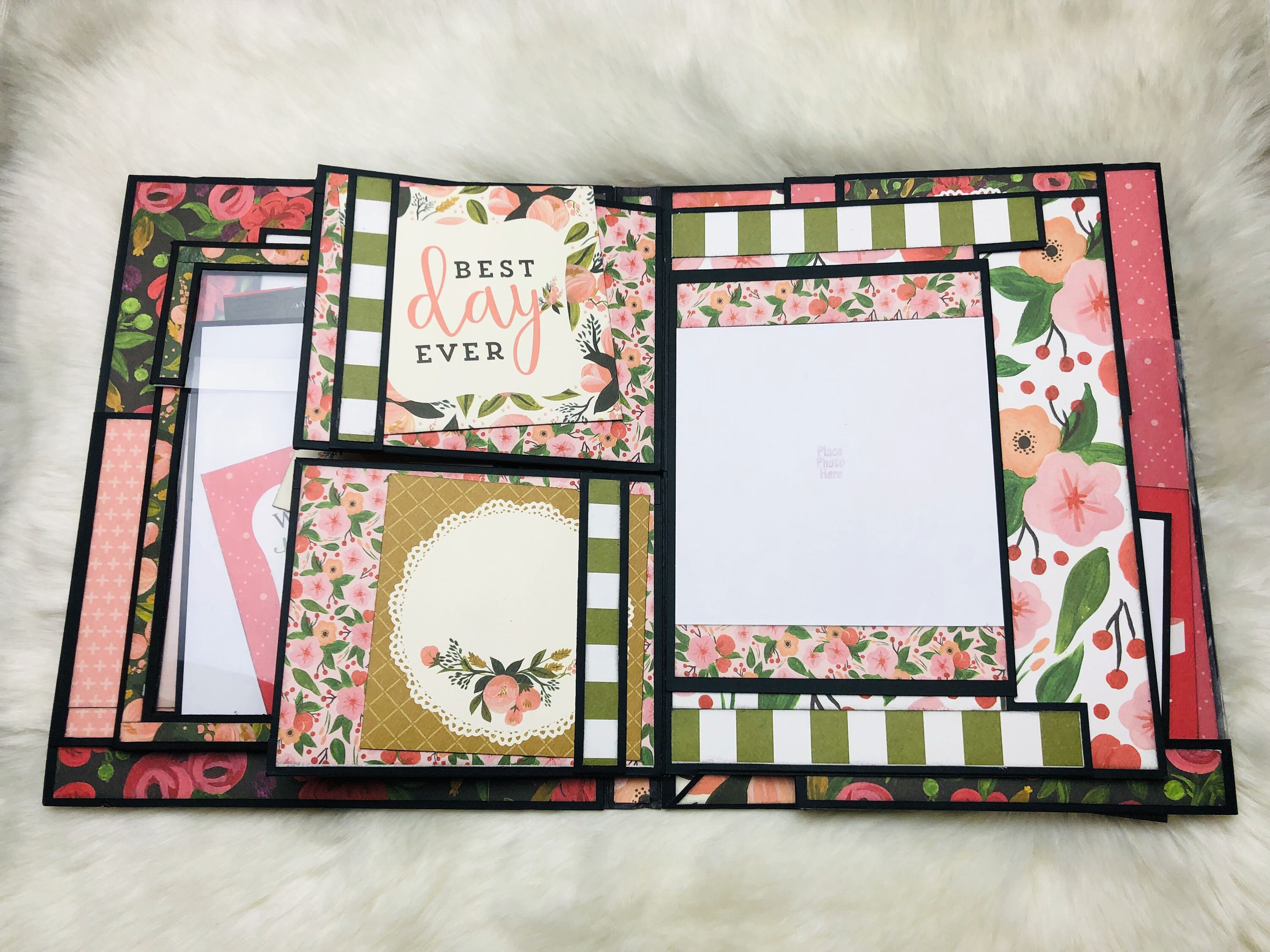 Spring Folio PDF Tutorial - Etsy