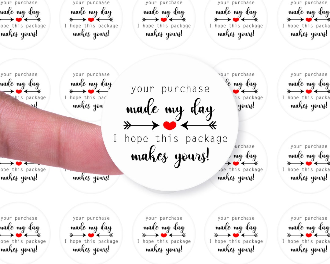 30 Stickers Thank You Stickers Mail Stickers Thank You - Etsy