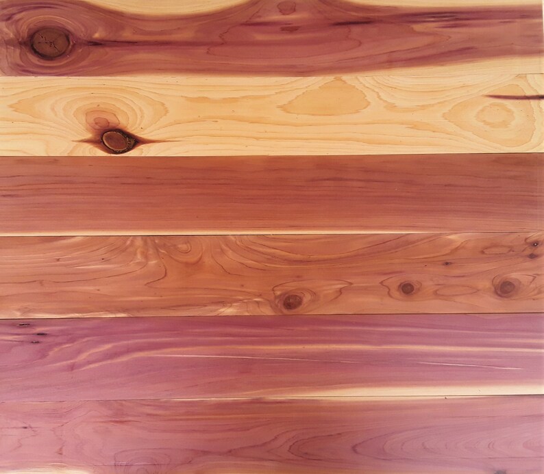 Finished Red Cedar Boards 24 Inches In Length FREE US | Etsy