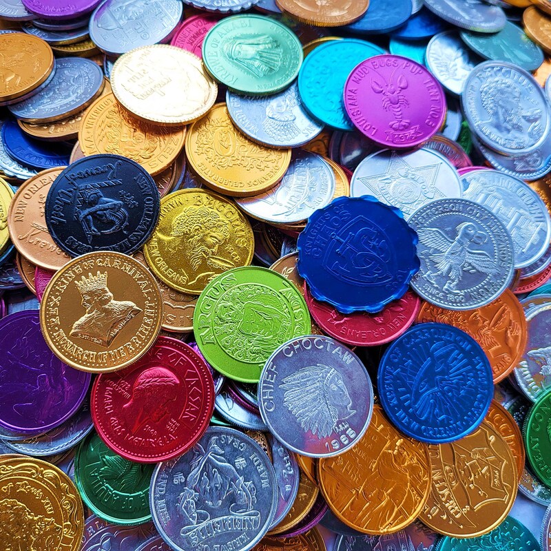 Mardi Gras Doubloons - Etsy