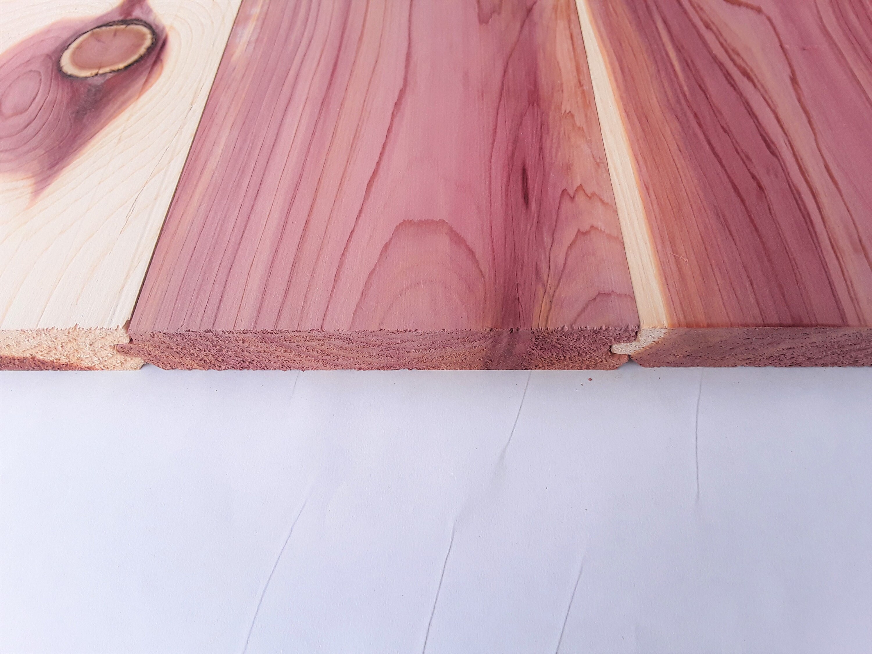 1X6 Tongue And Groove Red Cedar Planks Free US Shipping