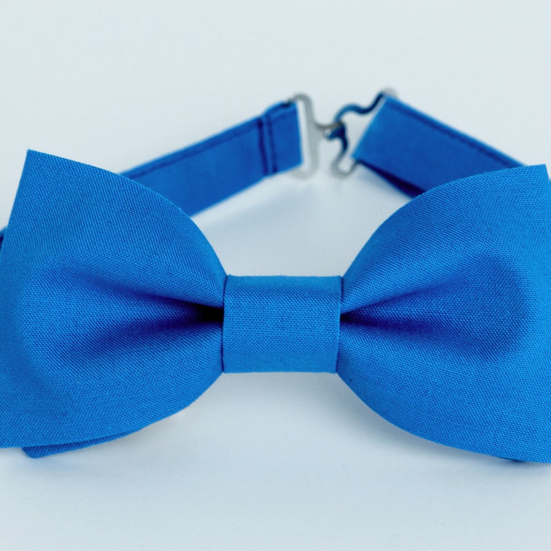 Blue Bow Tie - Etsy