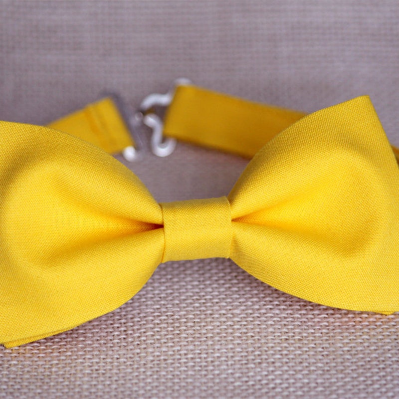 Yellow Bow Ties - Etsy