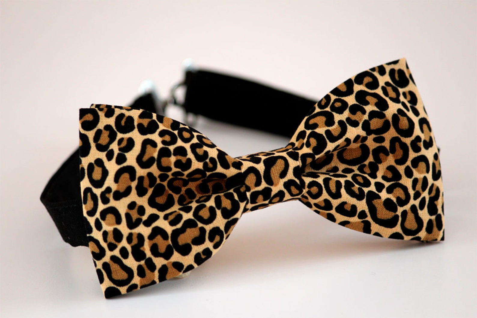 Cheetah Bow Tie Leopard Bow Tie Safari Bow Tie Gift for - Etsy