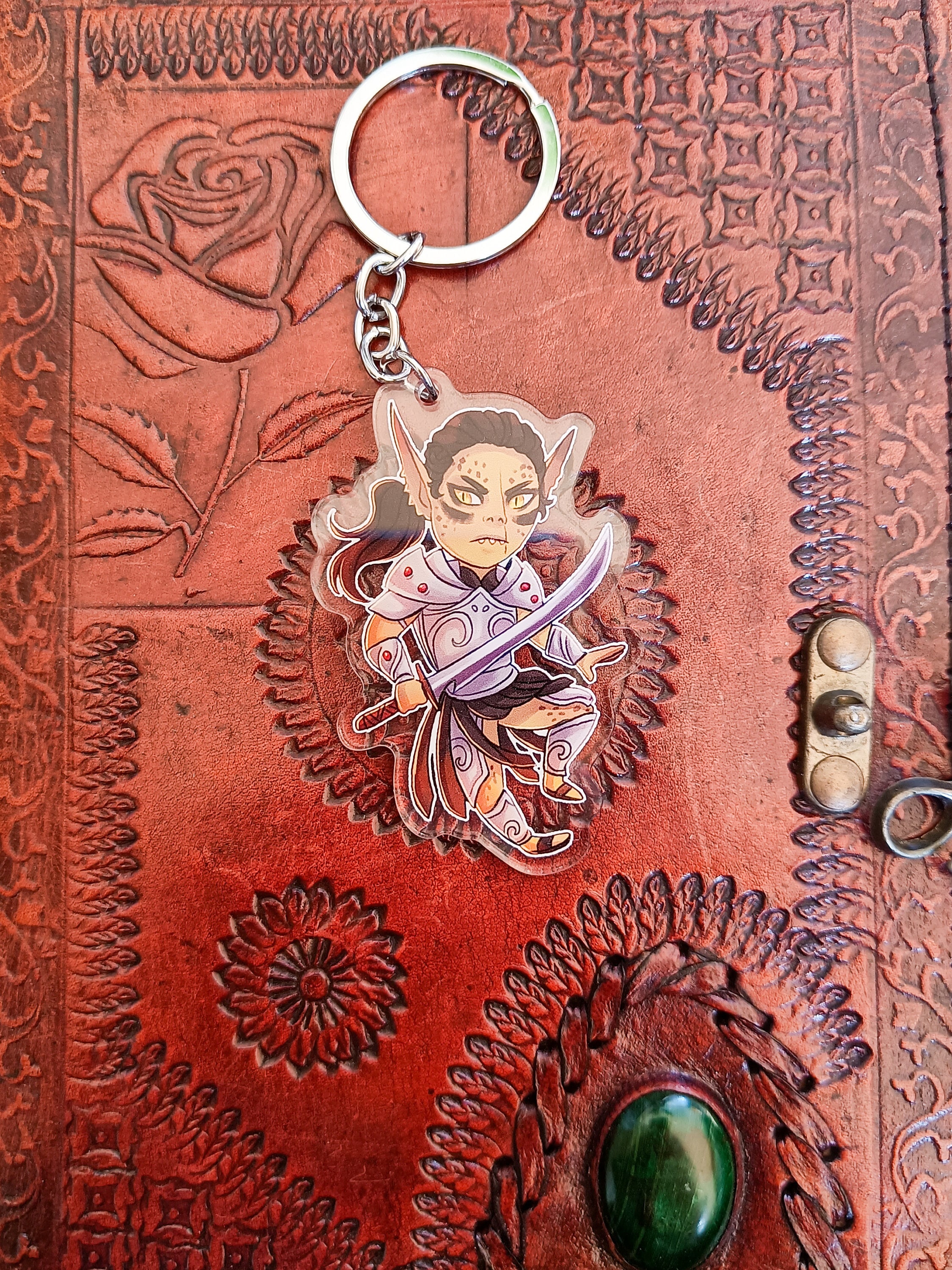 Lae'zel Baldur's Gate 3 Keychain - Etsy