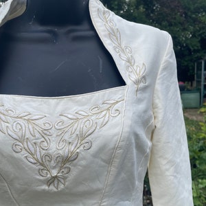 Vintage Silk Victorian Style Bridal Dress - Etsy