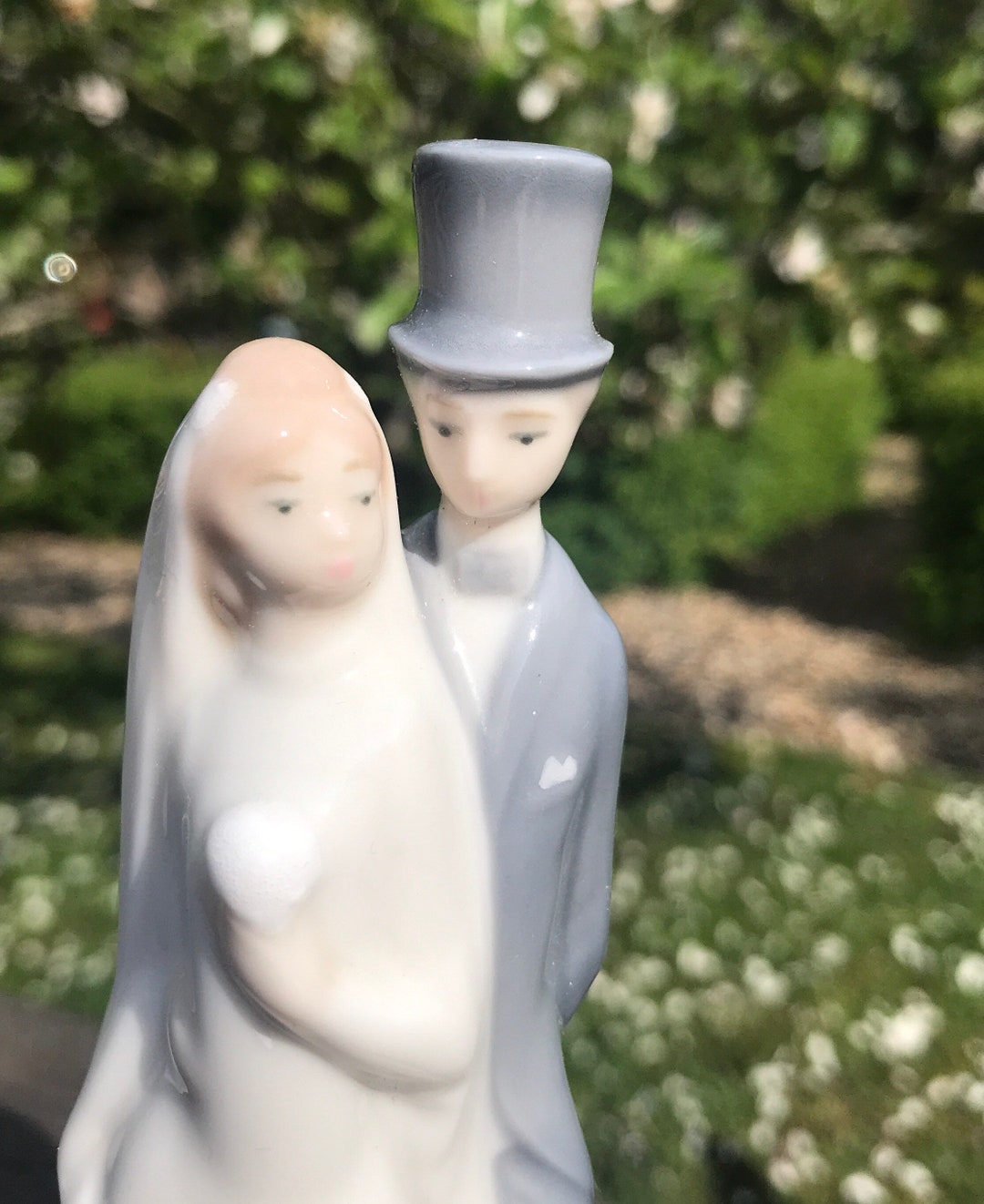 Vintage Lladro Wedding Porcelain Cake Topper /porcelain Ornament. - Etsy
