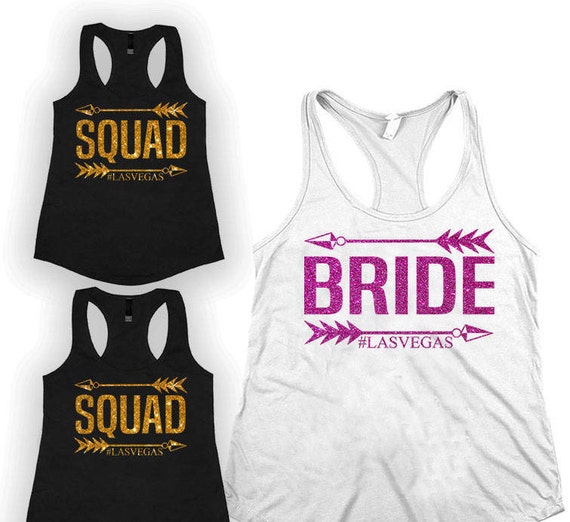 Bride Squad Bridesmaids Shirt Bachelorette Party Shirt Etsy