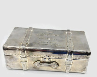 Pewter Trinket Box - Etsy