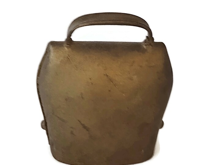 Vintage Brass German Cow Bell,cattle Bell,blacksmith Hand Forged ...