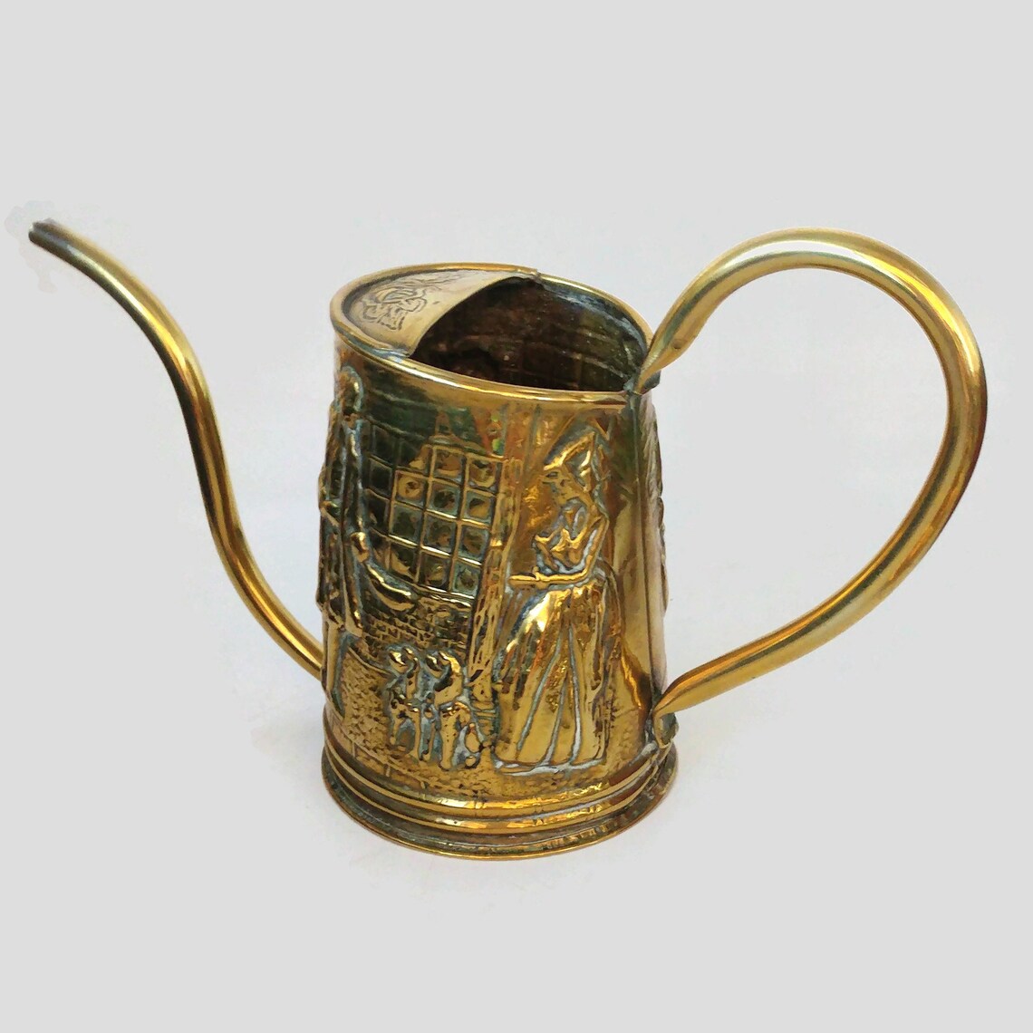 Vintage Lot of Two ENGLISH Brass Jug and a Small Water - Etsy