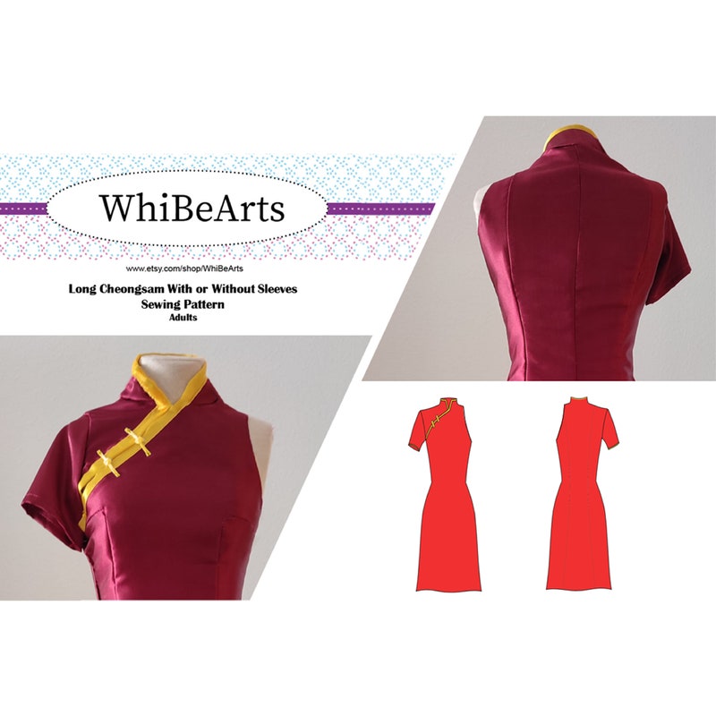 Cheongsam Pattern - Etsy