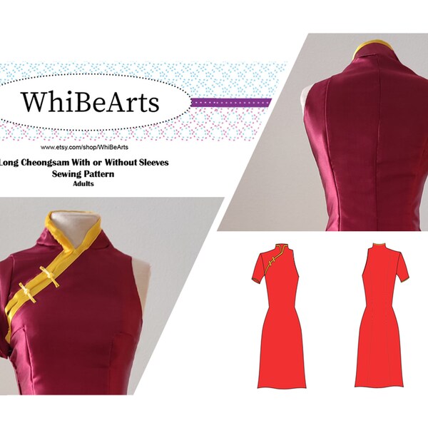 Cheongsam Pattern - Etsy