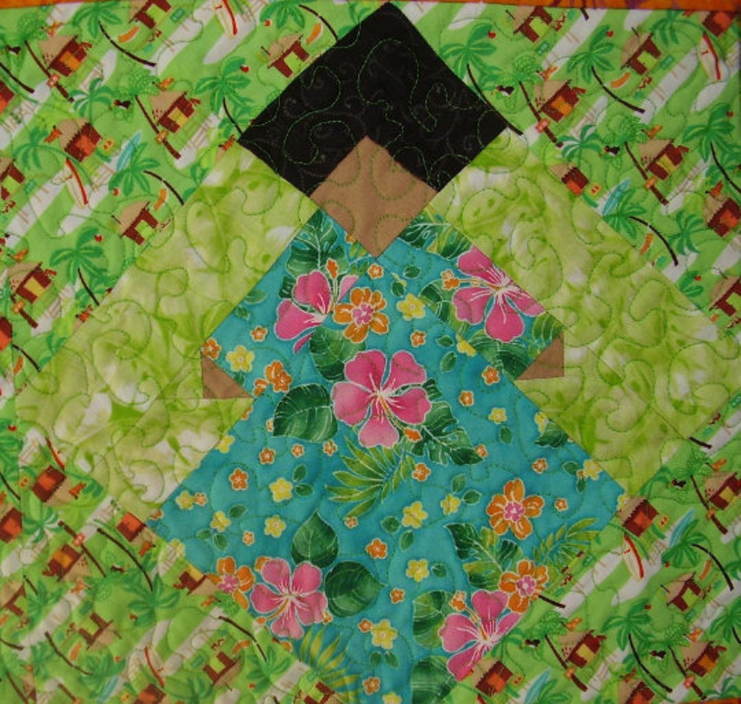DIGITAL DOWNLOAD - Women of the World Quilt Block - PDF File - Etsy