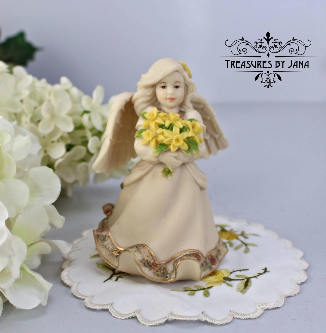 Sarah's Angels® Figurine, 10th Anniversary 'march', Resin, Collectible ...