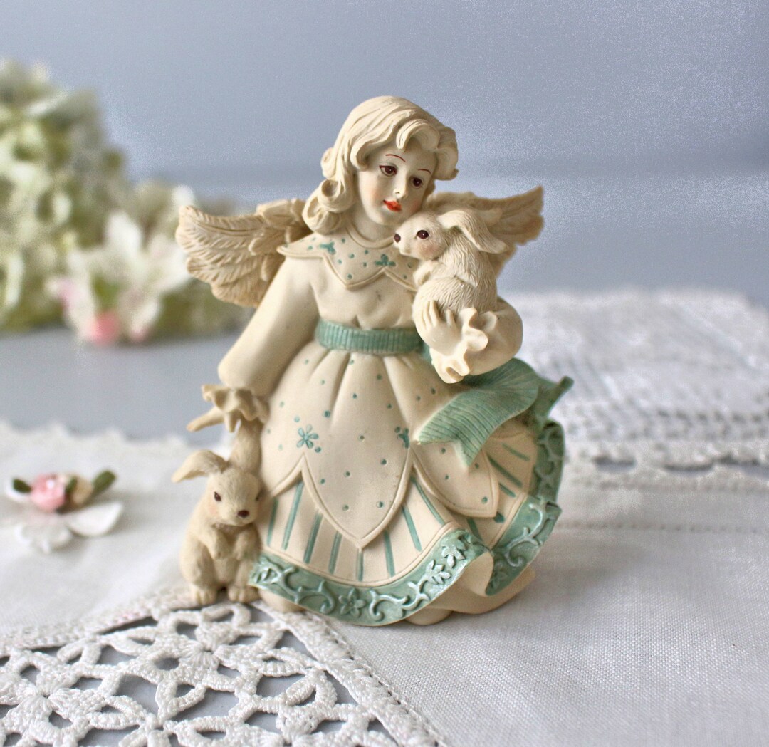 Sarah's Angels® Figurine "easter", Collectible, Pastel Decoration ...