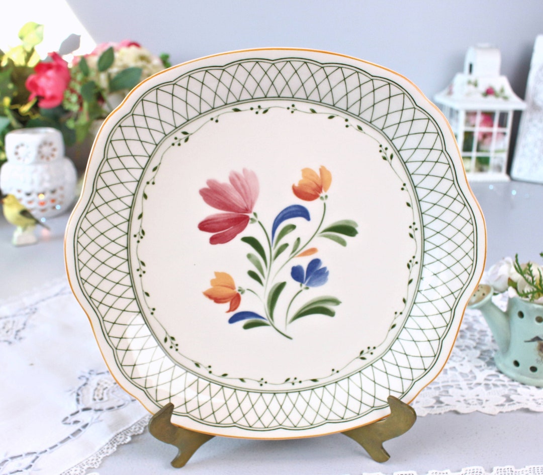 NIKKO Vintage Platter, Provincial Designs Hampton Square 10" Plate ...
