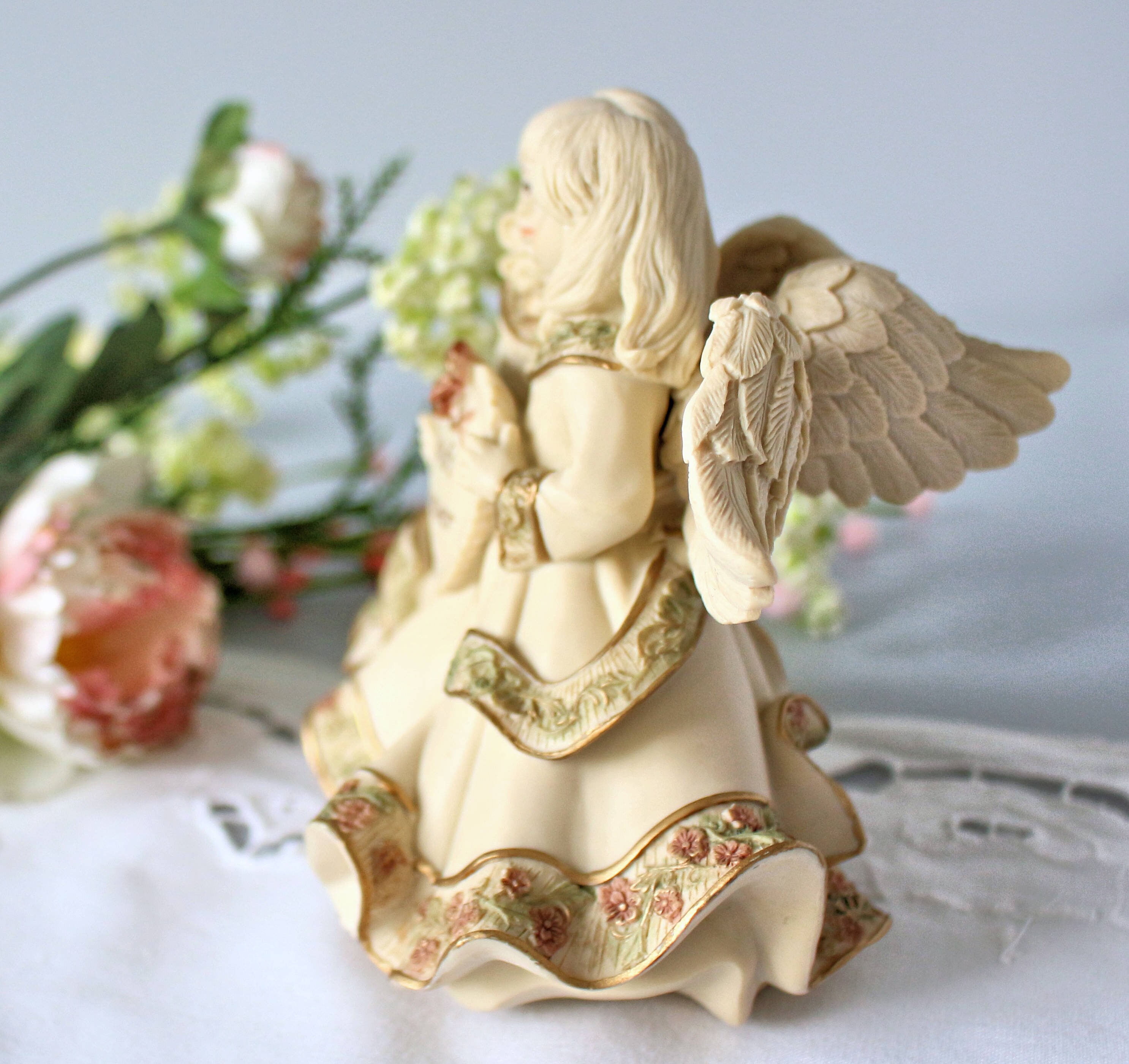 Sarah's Angels® Figurine, Friends Forever, Collectible Resin Decoration ...