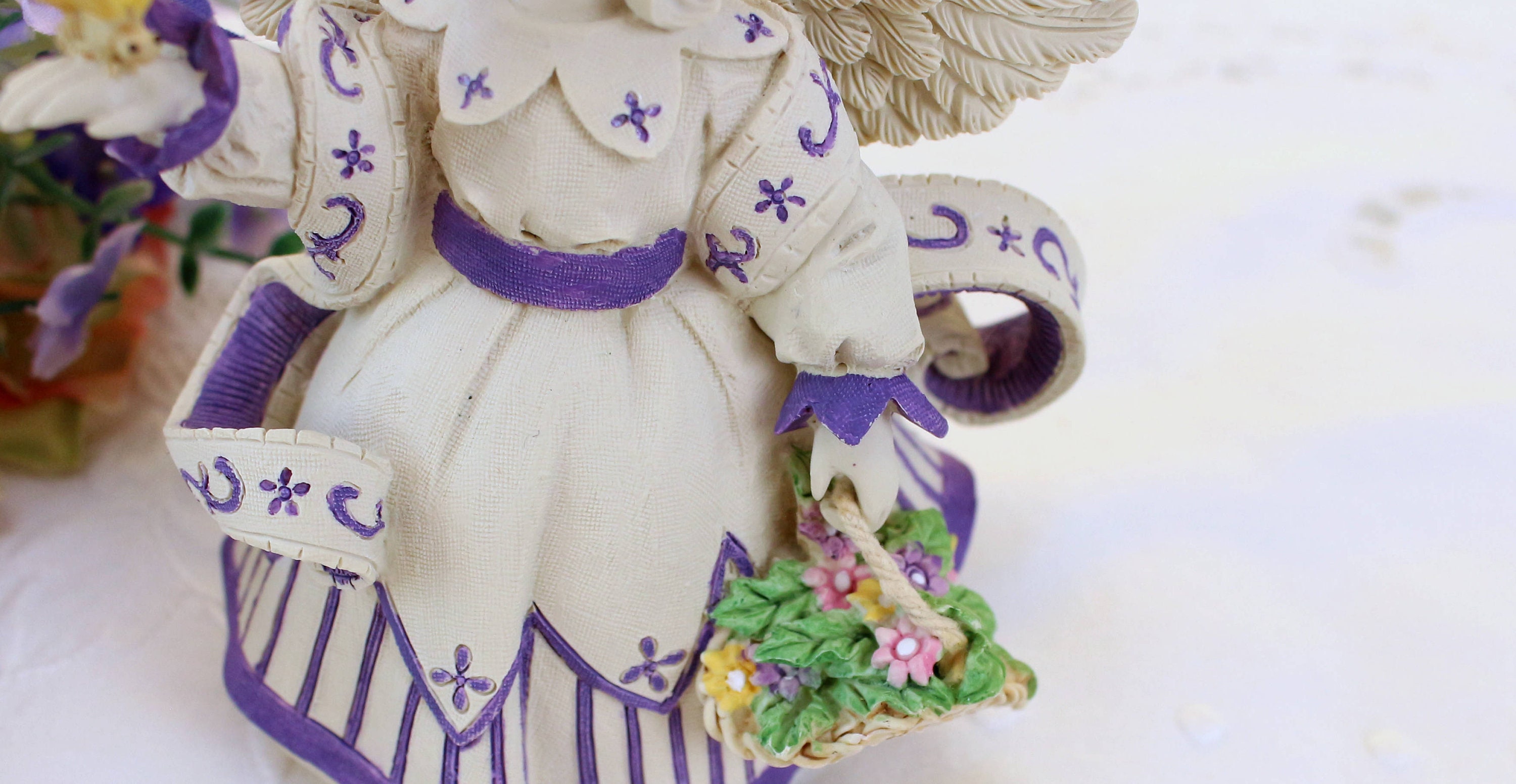Angel Figurine summer Sarah's Angels - Etsy