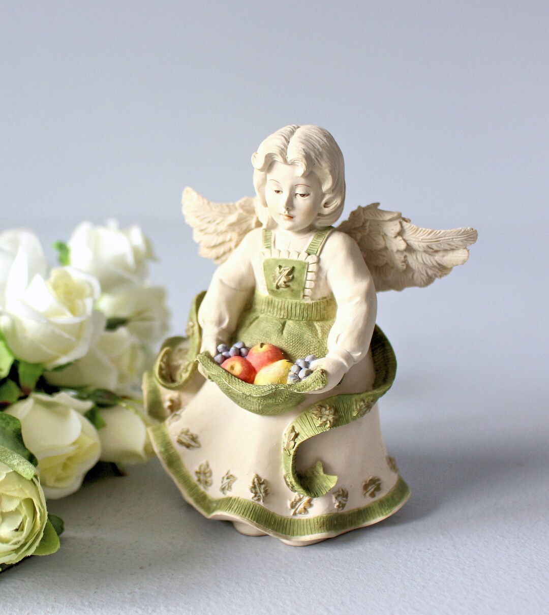 Sarah's Angels® Angels 'AUTUMN' Figurine, Collectible Resin Statue With ...