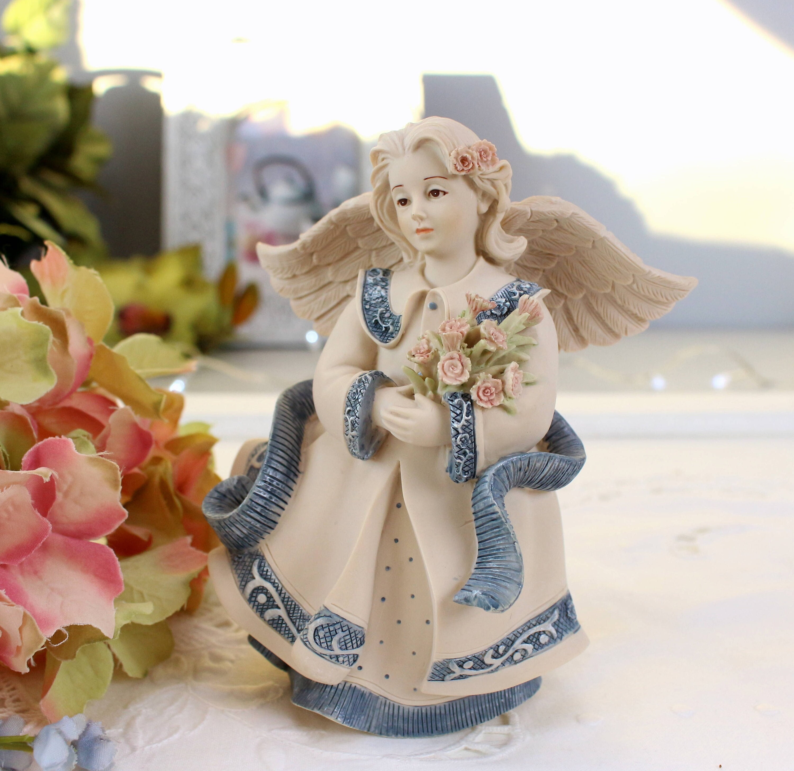 Sarah's Angels january Figurine Collectible - Etsy