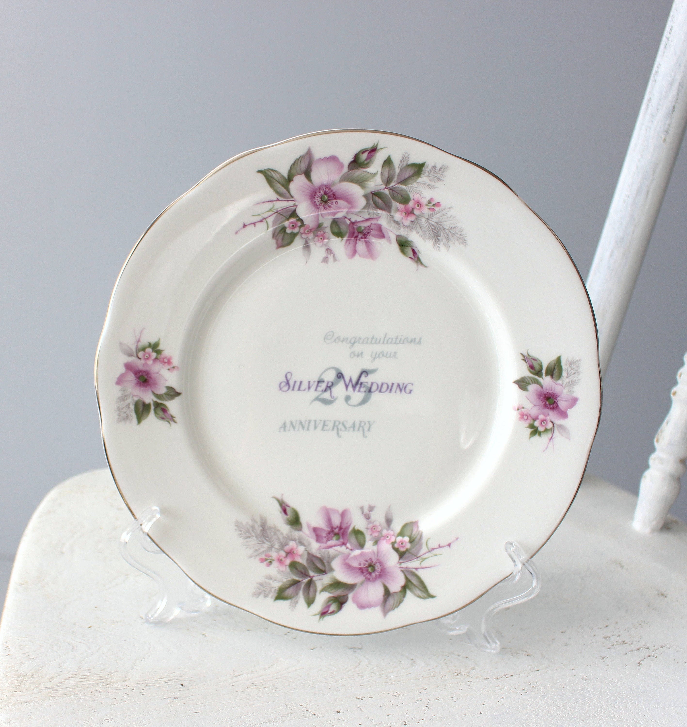 Home & Living Wedding Day Porcelainchina Vintage Duchess plate Made in ...