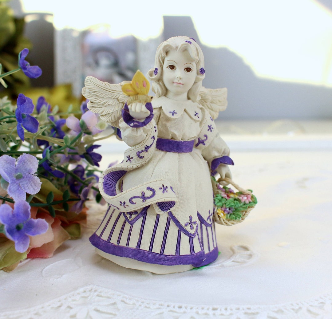 Angel Figurine, summer, Sarah's Angels Collectible, Girls Pastel ...