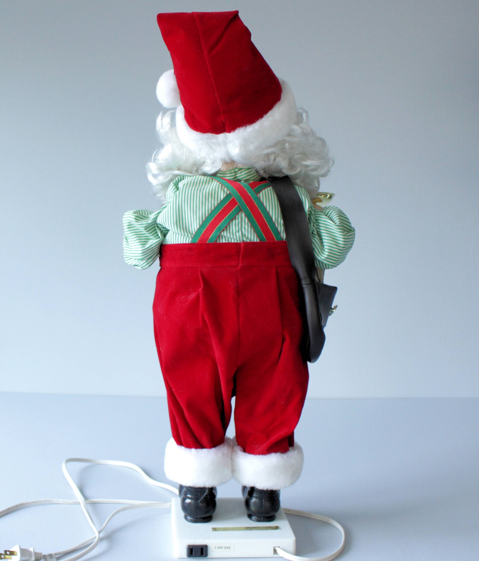 Vintage Animated Figure Large Santa Claus Red Santa With - Etsy