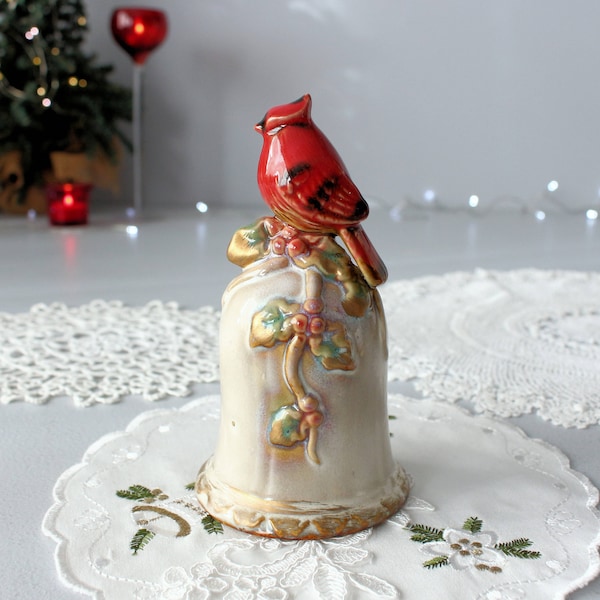 Red Cardinal Bell - Etsy