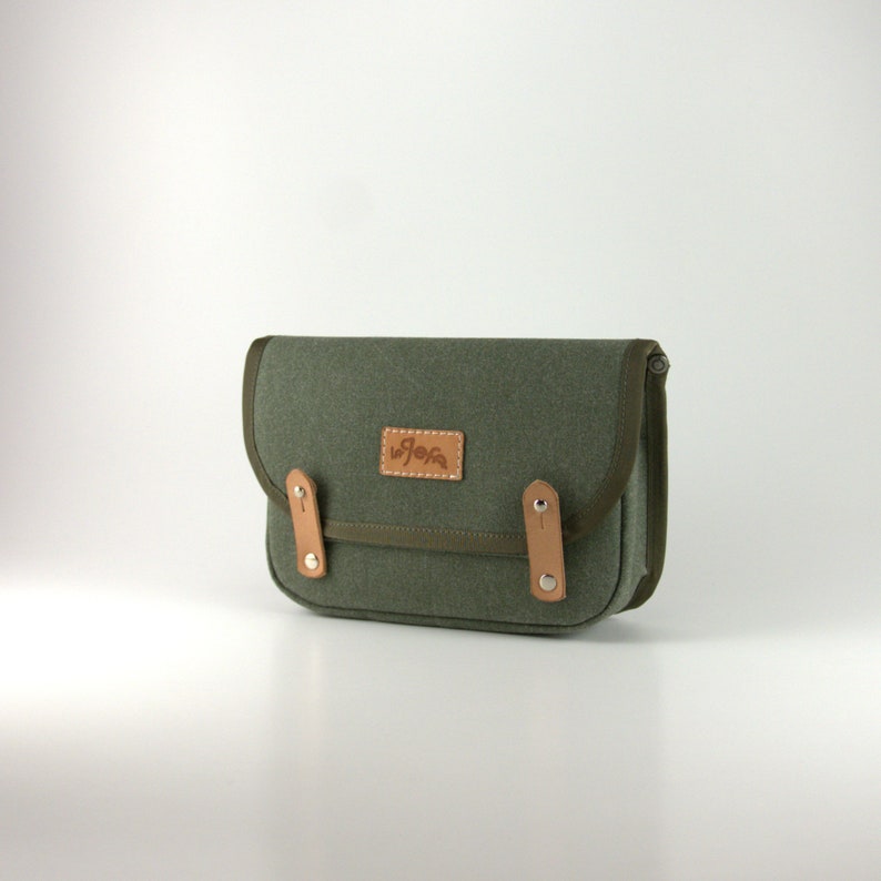 Handlebar Bag / Canvas Saddle Bag / Tool Bag / Bicycle Bag / | Etsy