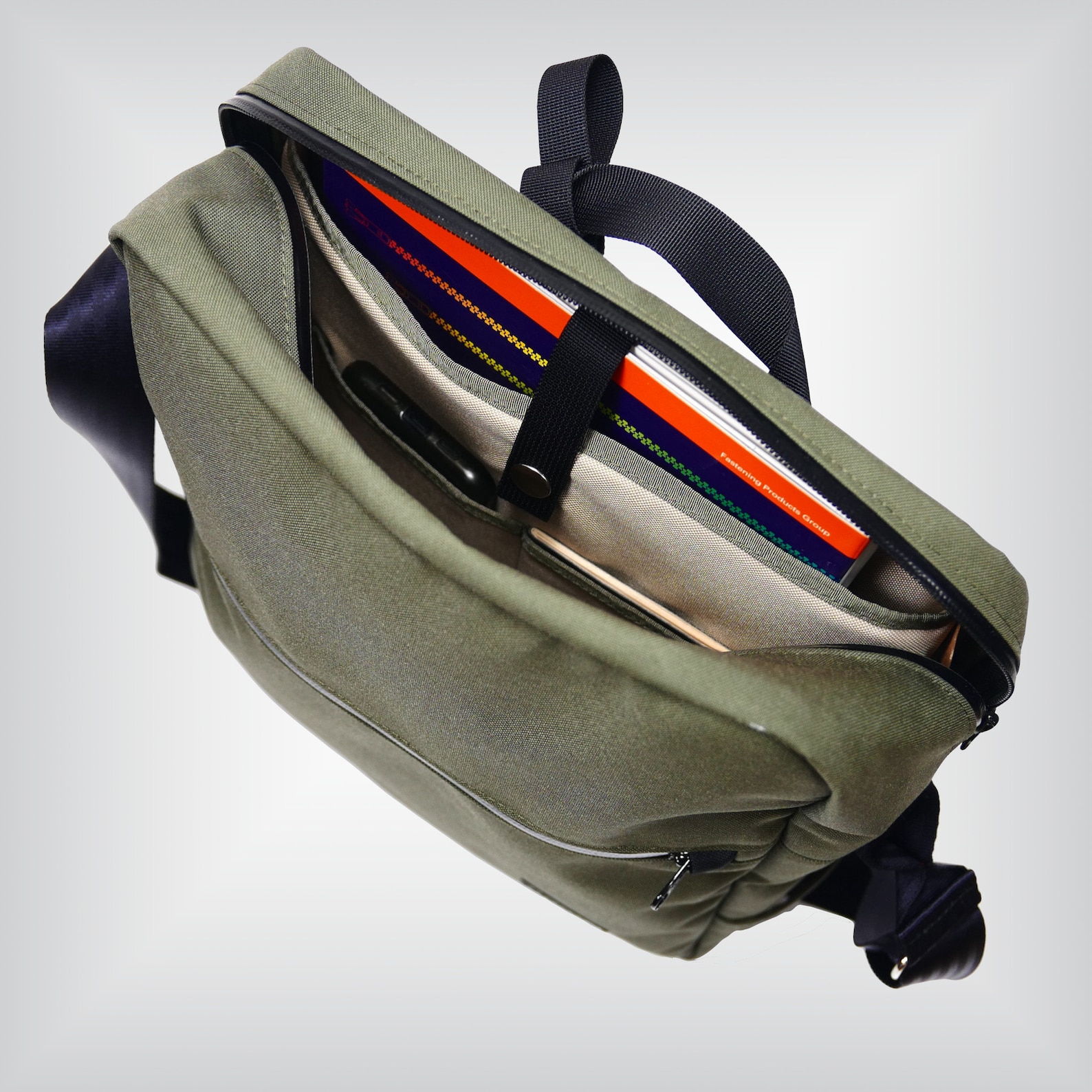 Cordura Shoulder Bag for Brompton With Adjustable Strap, Commuter Bag ...